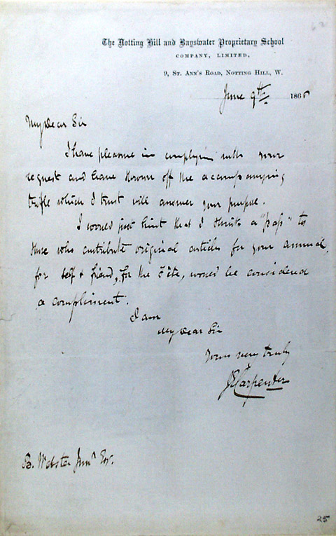 Colorado College Tutt Library: Alice Bemis Taylor Collection, Ms 0145 ...